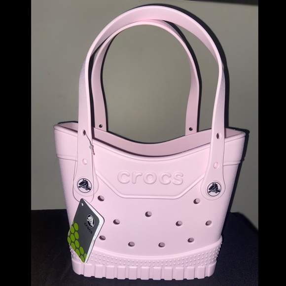 CROCS | Bags | Crocs Pink Tote Bag | Poshmark
